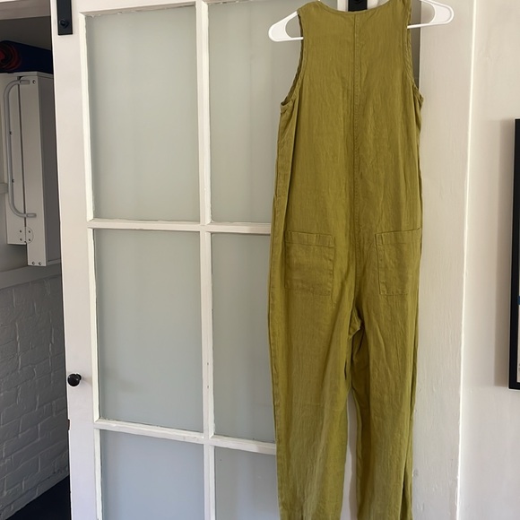 Beaton Linen | Pants & Jumpsuits | Beaton Linen Pocket Jumpsuit | Poshmark